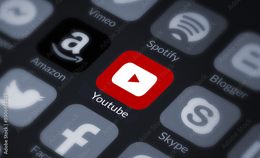 youtube Stock Photo | Adobe Stock