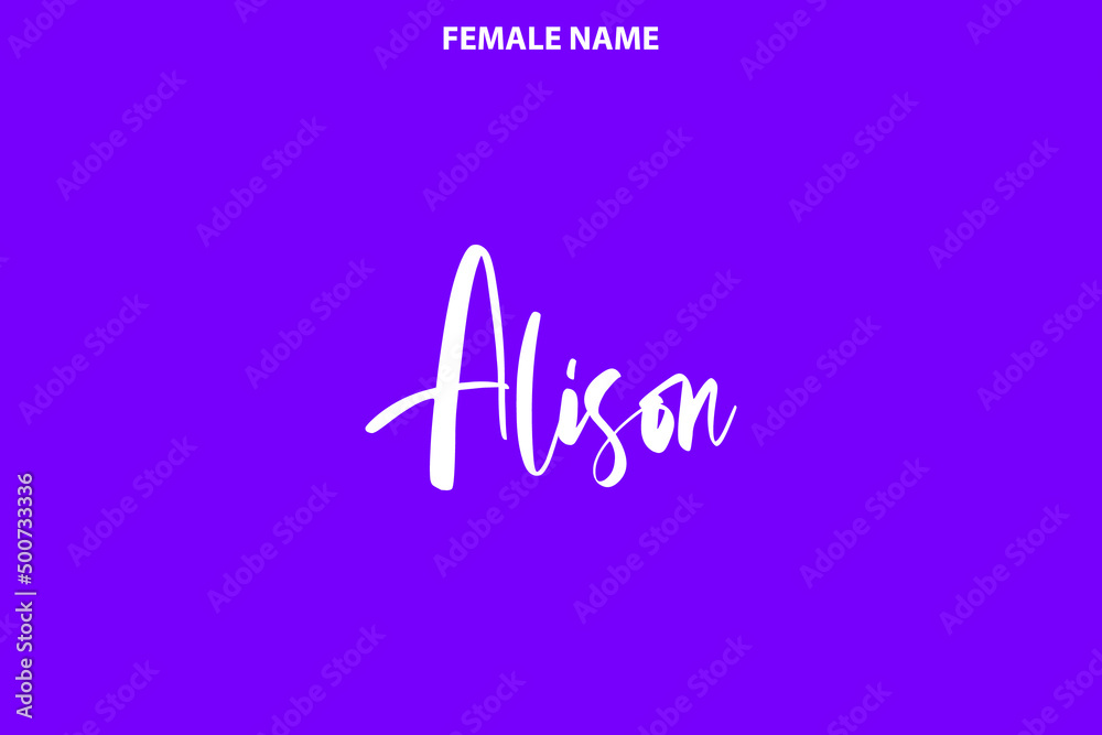 Alison Name