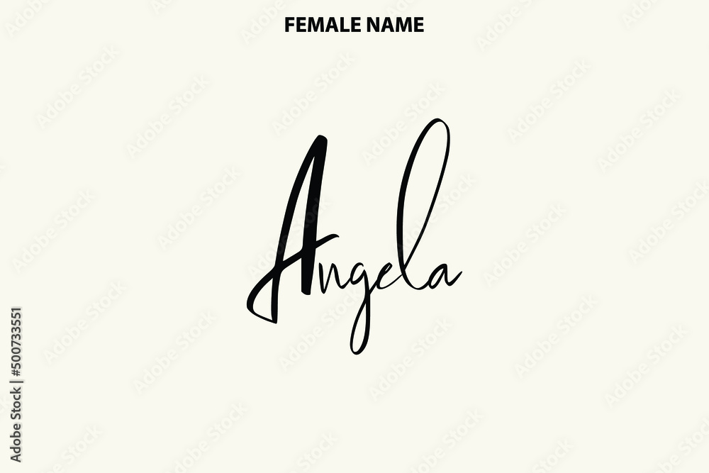 The Name Angela