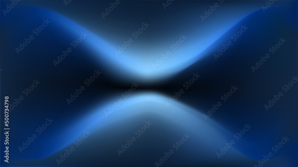 abstract fluid collision blue wallpaper. Gradient blue line background ...