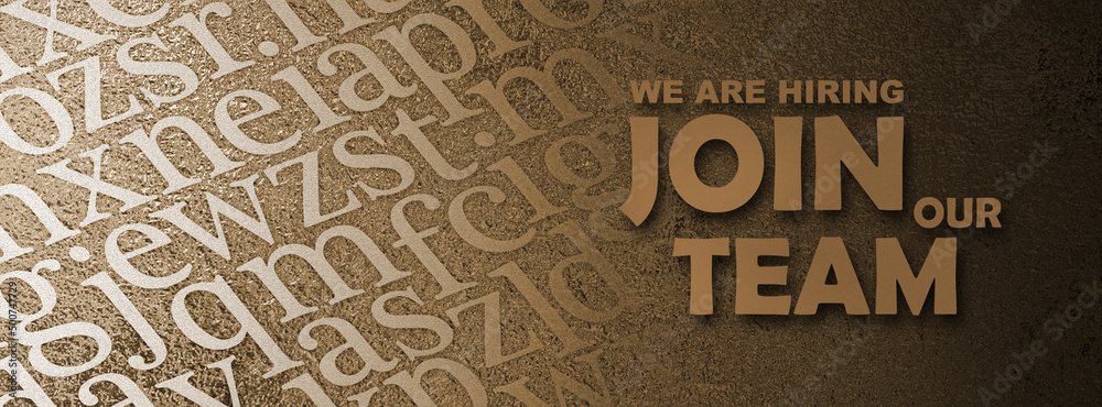 join our team sign Stock Illustration | Adobe Stock