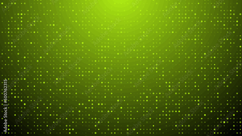 Abstract dot green pattern gradient texture technology background ...