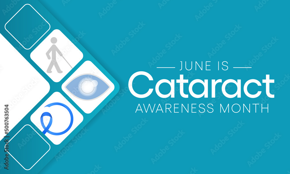 Cataract awareness month is observed every year in June, it is a dense ...