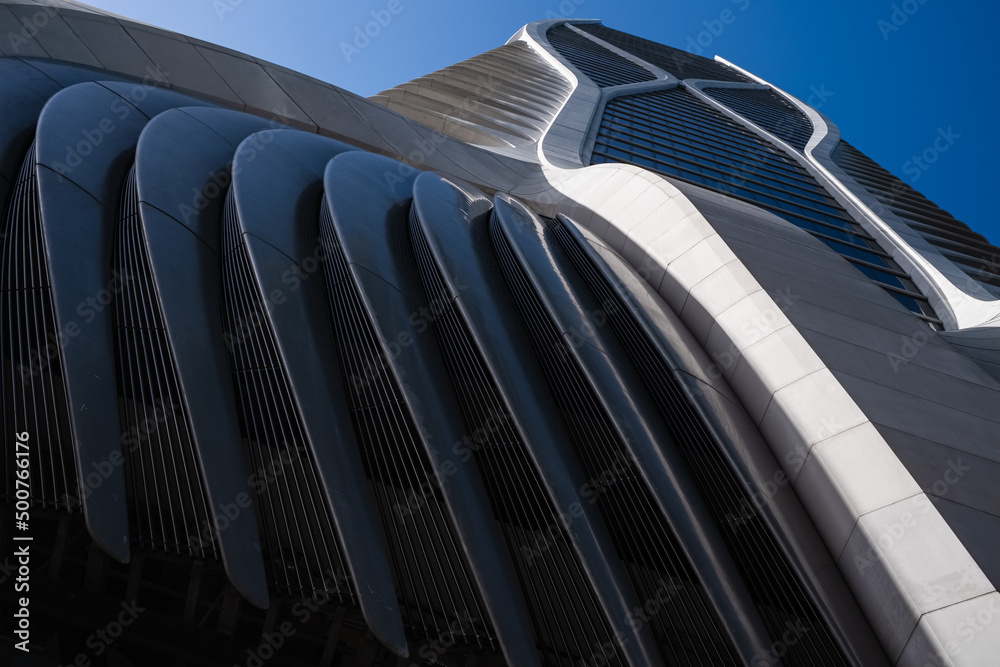 The unique exoskeleton design of the ultra luxury Scorpion Tower ...