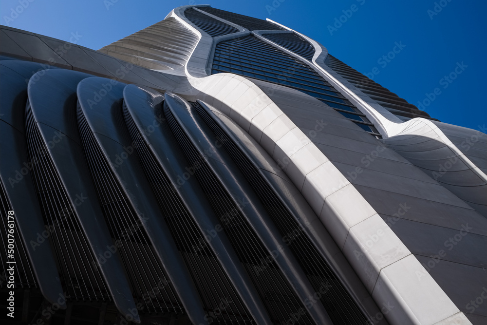 The unique exoskeleton design of the ultra luxury Scorpion Tower ...