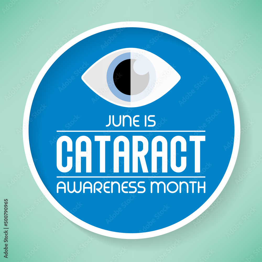 Cataract awareness month is observed every year in June, it is a dense ...