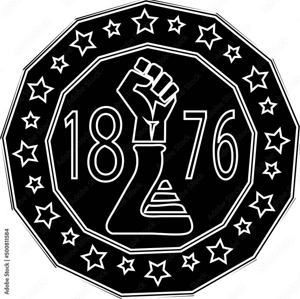 U S A 1876 svg vector cutfile for cricut and silhouette vinyl leather t ...