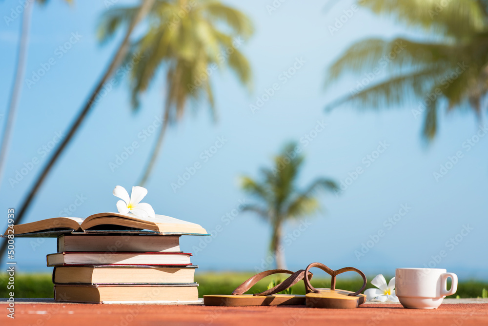 cup of coffee on the beach.Morning coffee in warm tones.beach vacation ...