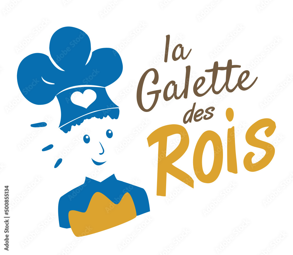 Galette des rois - épiphanie Stock Vector | Adobe Stock