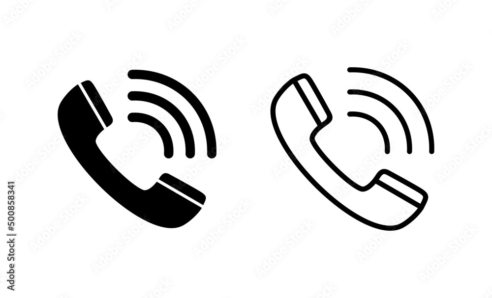 Call icon vector. telephone sign and symbol. phone icon. contact us ...