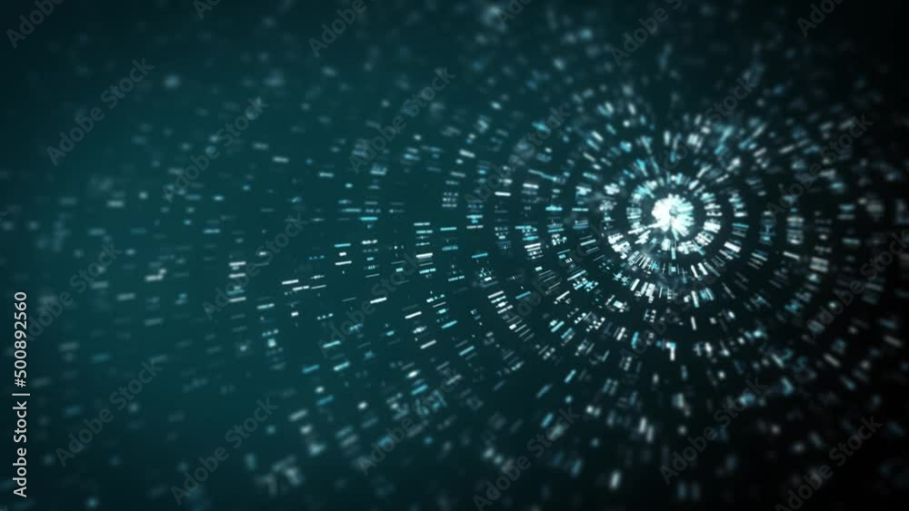 Video „Big Data Digital Business Hitech Background/ 4k animation of an ...