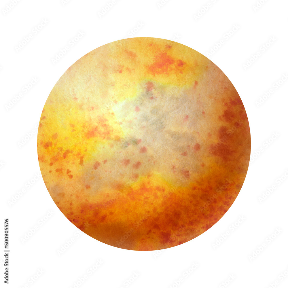 Planet Mars Paper Model