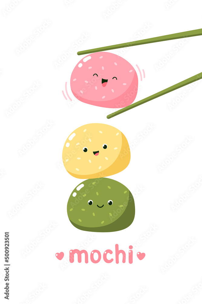 Cute Japanese Characters Background