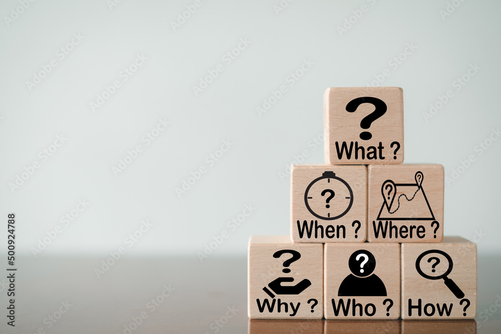 5W1H Analytical thinking with 5W1H,Root cause analysis concept.,What ...