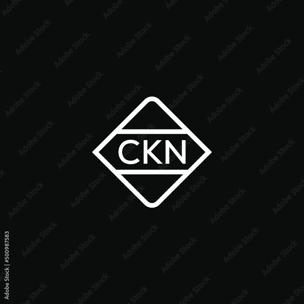 CKN letter design for logo and icon.CKN monogram logo.vector ...