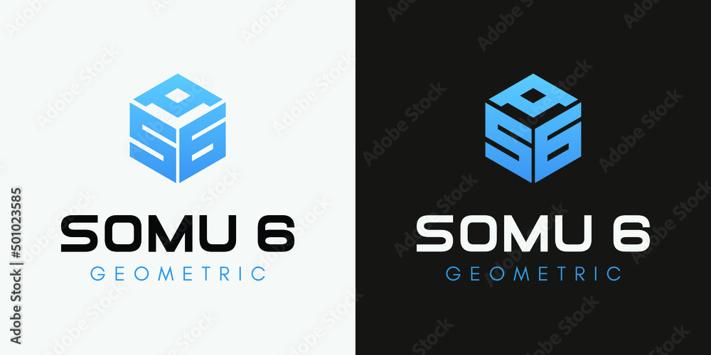 S6 logo, shield, security, Letter S, Letter 6, monogram, letter mark ...