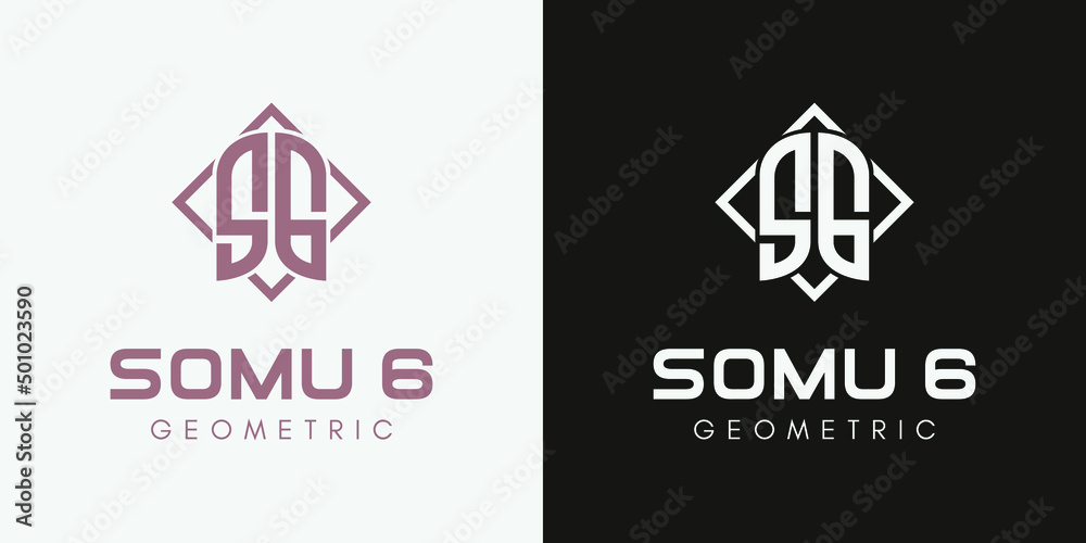 S6 logo, shield, security, Letter S, Letter 6, monogram, letter mark ...