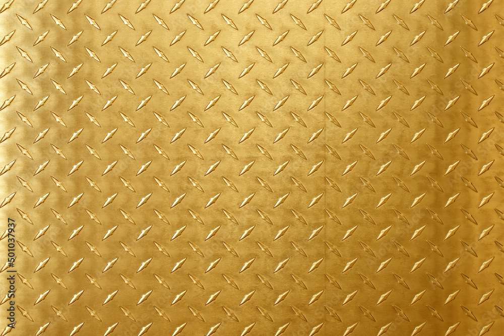 Brass texture with diamond embossed, gold background for design. Stock ...