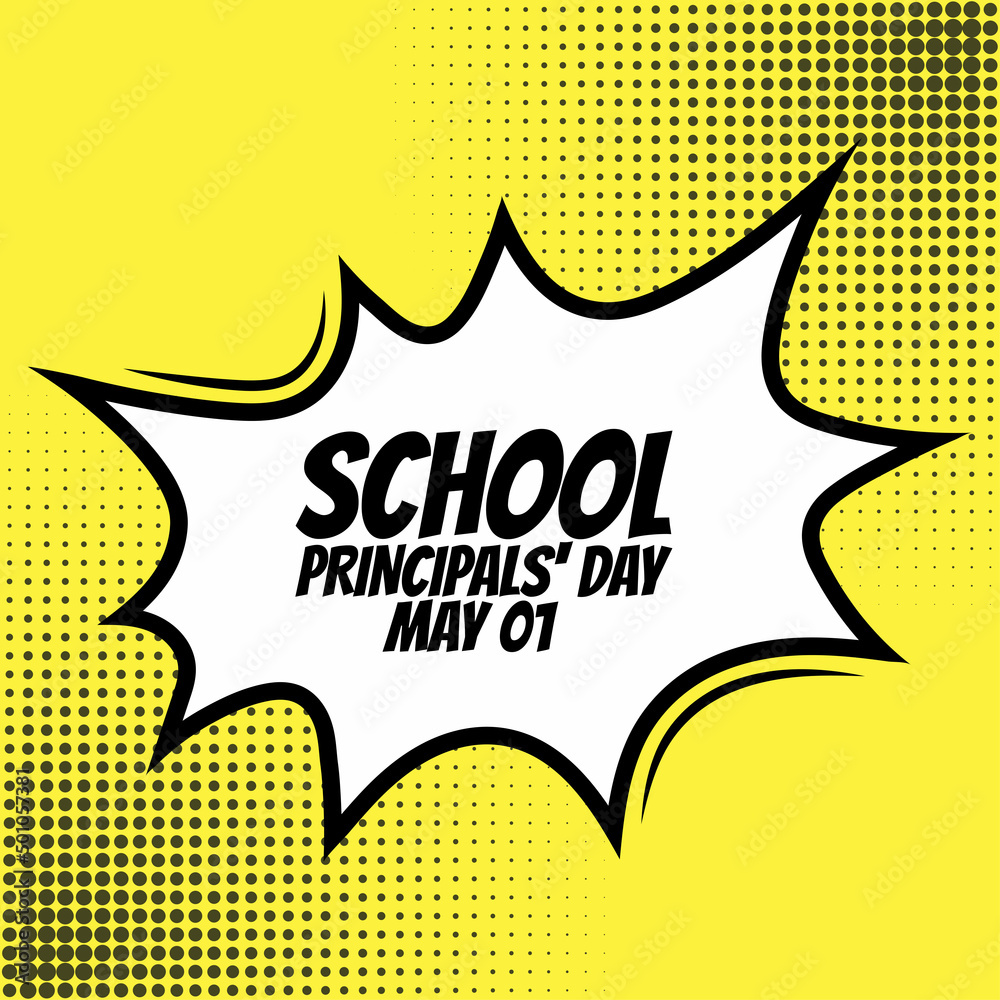 Design School Principals Day concept, perfect for social media post ...