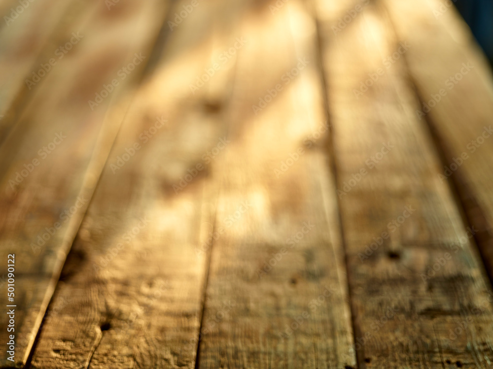 Holzplatte rustikal mit Perspektive Stock Photo | Adobe Stock