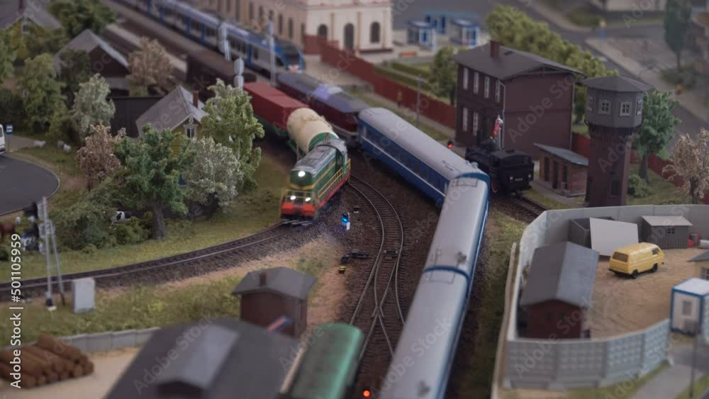 Train Station Model. Railway Simulation Master, Craftsman. Rail ...