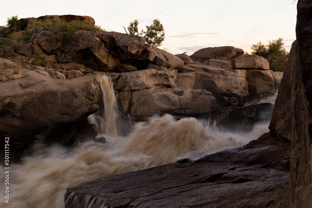 orange river waterfall in Augrabies National Park Stock Photo | Adobe Stock
