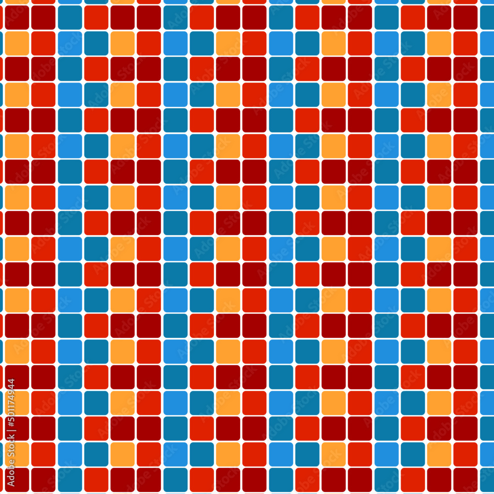 textura de cuadrados multicolor Stock Vector | Adobe Stock