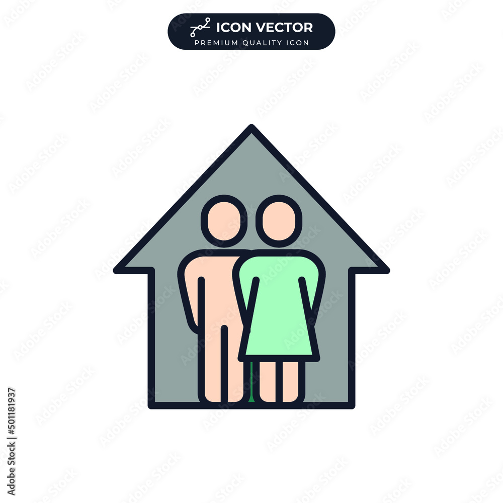 foster care icon symbol template for graphic and web design collection ...