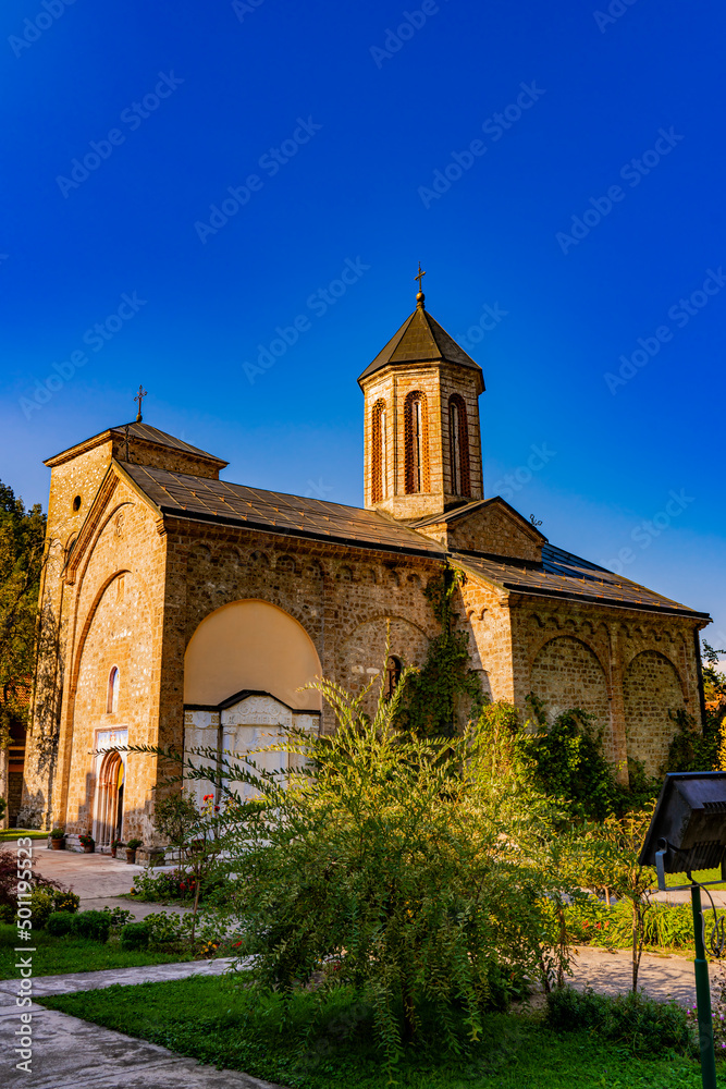 Raca monastery near Bajina Basta in Serbia Stock Photo | Adobe Stock