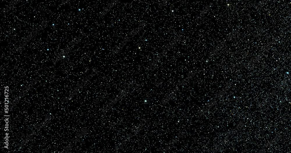 cosmos, galaxy, starry sky, stars blink, shine, fly, blur, animated ...