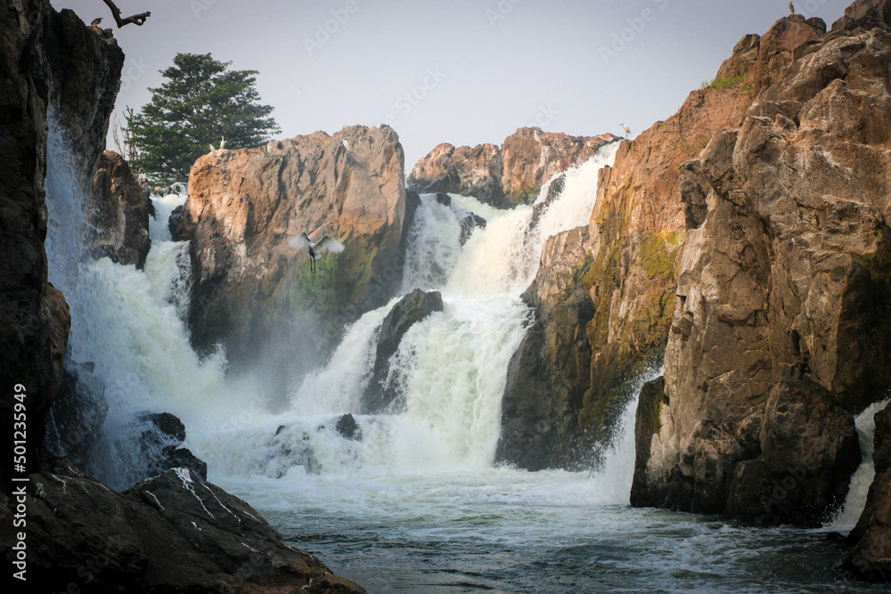 Hogenakkal Waterfalls Stock Photo | Adobe Stock