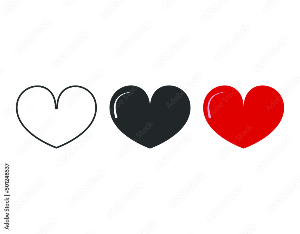 Heart love vector. images of hearts valentine cards heart love vectors ...