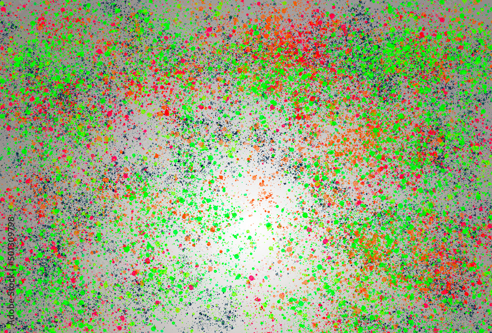 Abstract multi coloured paint splattered background. ideal for ...