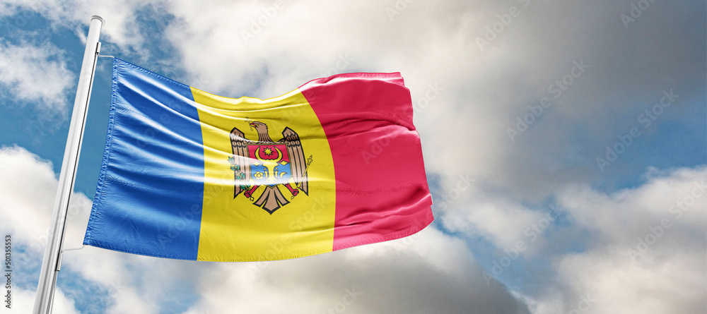 Flag of Moldova The national flag of the Republic of Moldova (Romanian ...