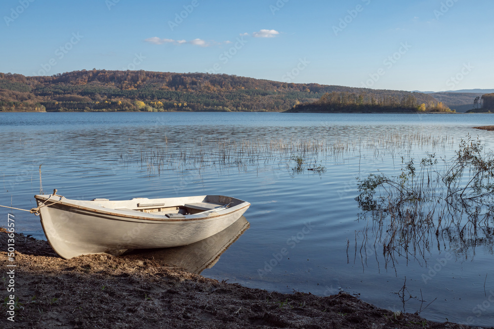 Small Lake Fishing Boat