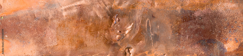 copper sheet with colorful. background or textura patterns Stock Photo ...