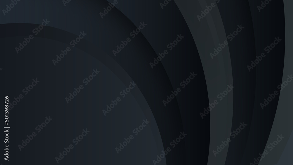 Modern black abstract presentation background. Vector illustration ...