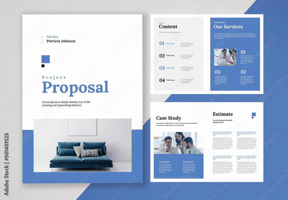 Proposal Layout Stock Template | Adobe Stock