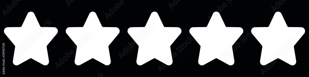 5 star, 5 stars icon, five star, rating symbol, rating, rating icon ...