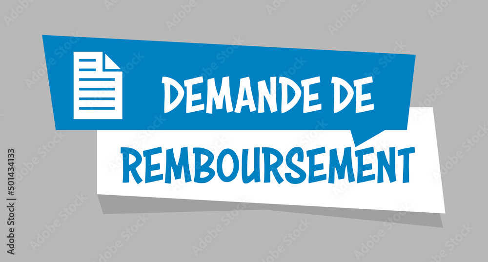 Logo demande d'accompagnement. Stock Vector | Adobe Stock