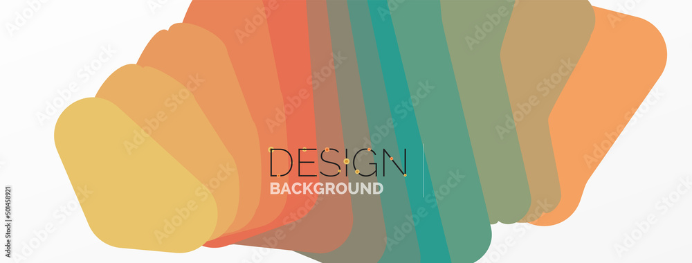 Vetor do Stock: Background colorful shapes template. Wallpaper for concept of AI technology ...