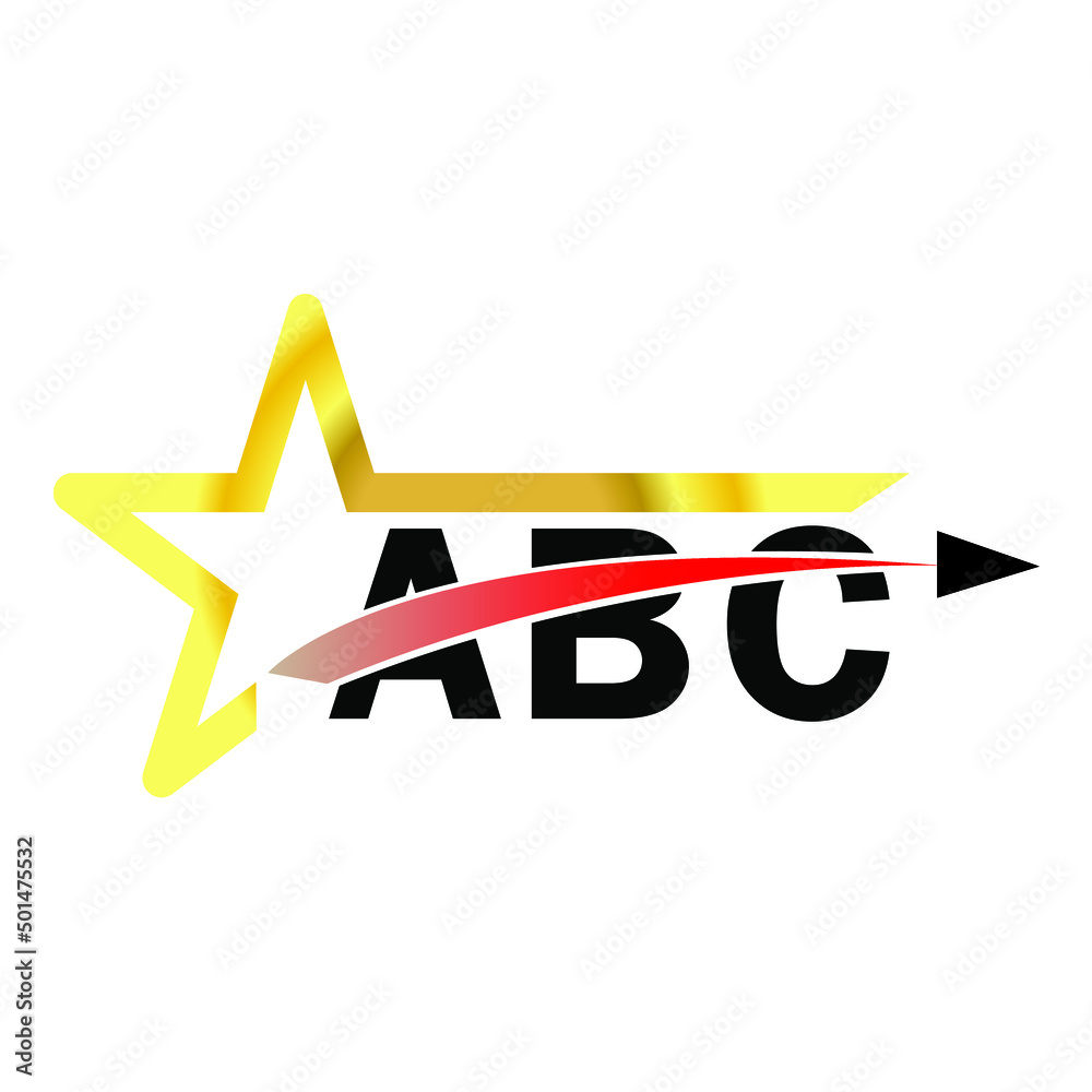 ABC letter logo design. ABC creative letter logo. simple and modern ...