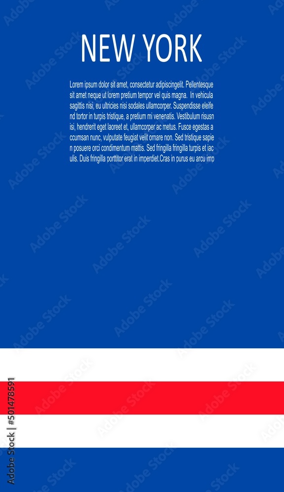 New York Rangers ice hockey team uniform colors. Template for ...