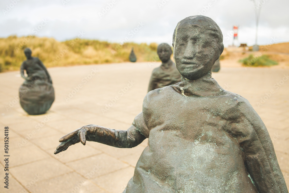 South Shields UK: 3rd June 2020 -Conversation Piece aka The Weebles ...