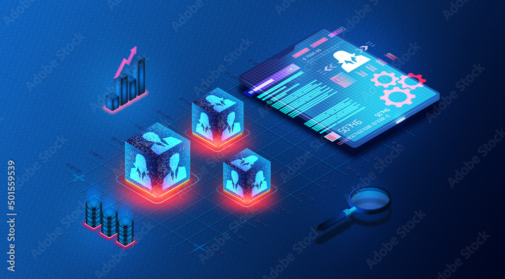 Human Capital Management Software Solutions - HCM - Conceptual 3D ...