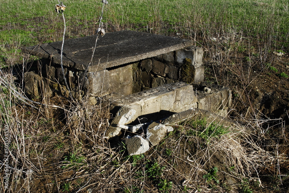 What the inside of a 100+ year old irrigation system on old farm land ...