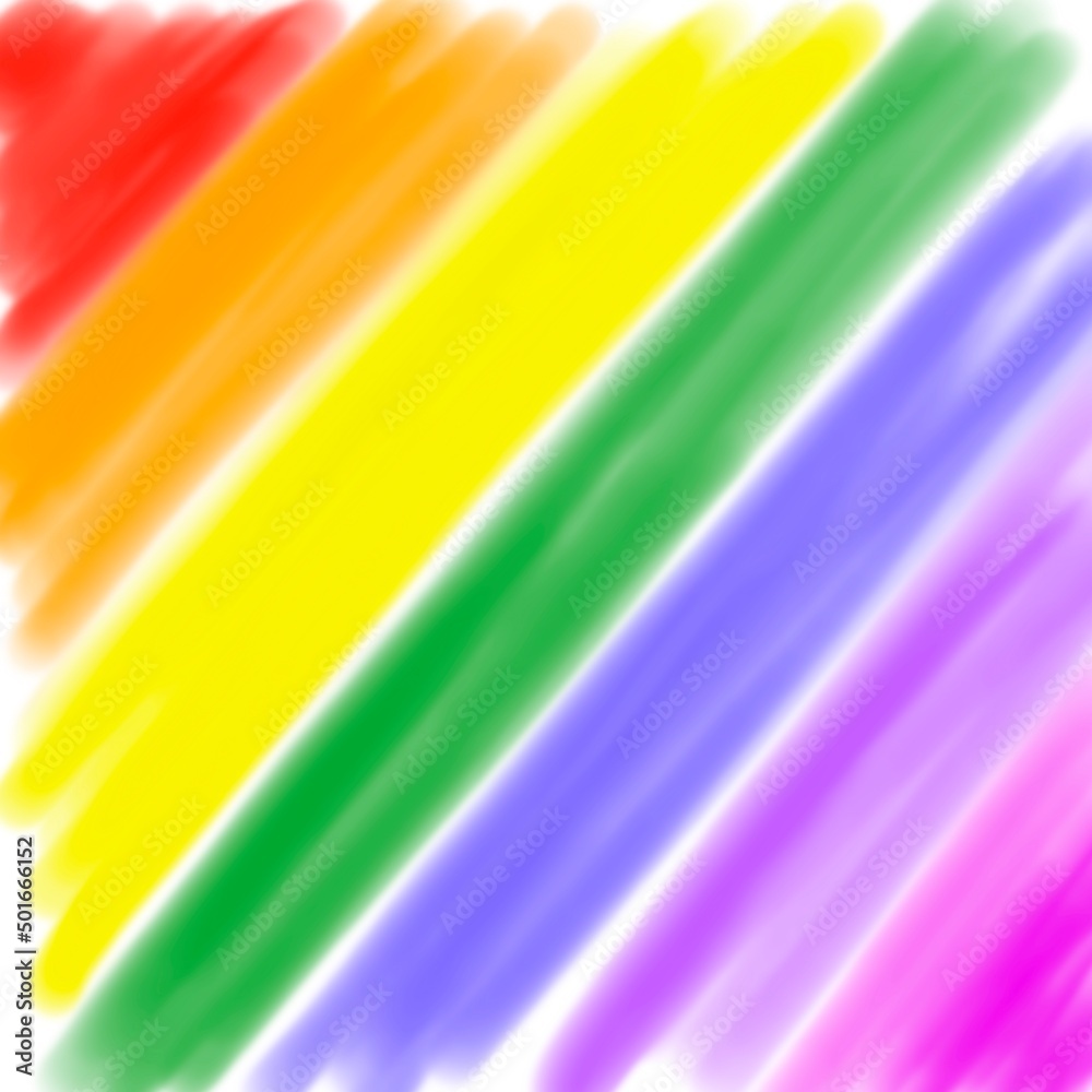 Minimalistic design with color gradients. Rainbow shades palette ...