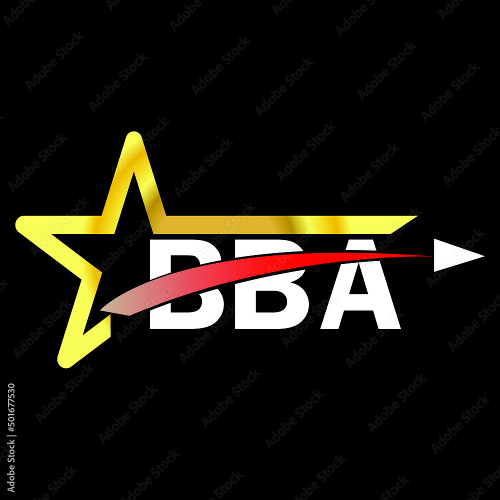 BBA letter logo design. BBA creative letter logo. simple and modern ...