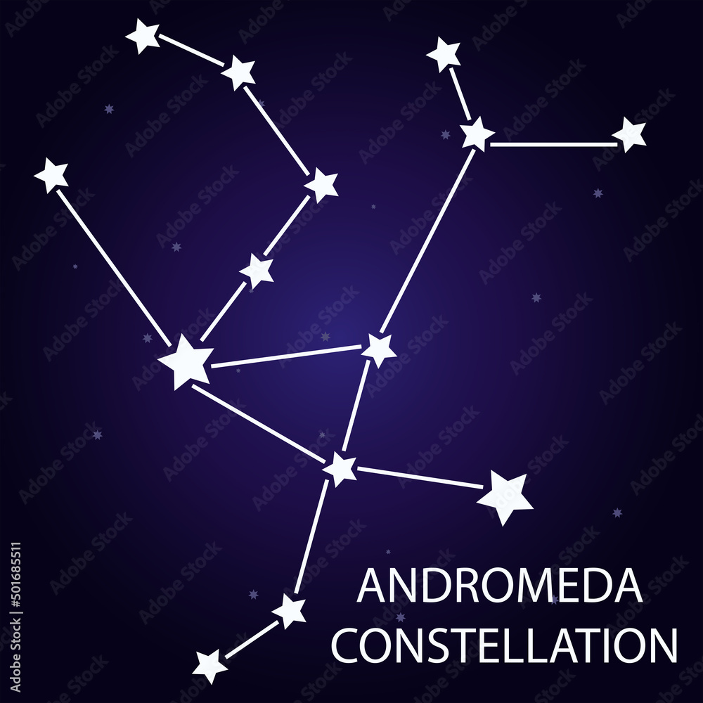 Andromeda Constellation Stars