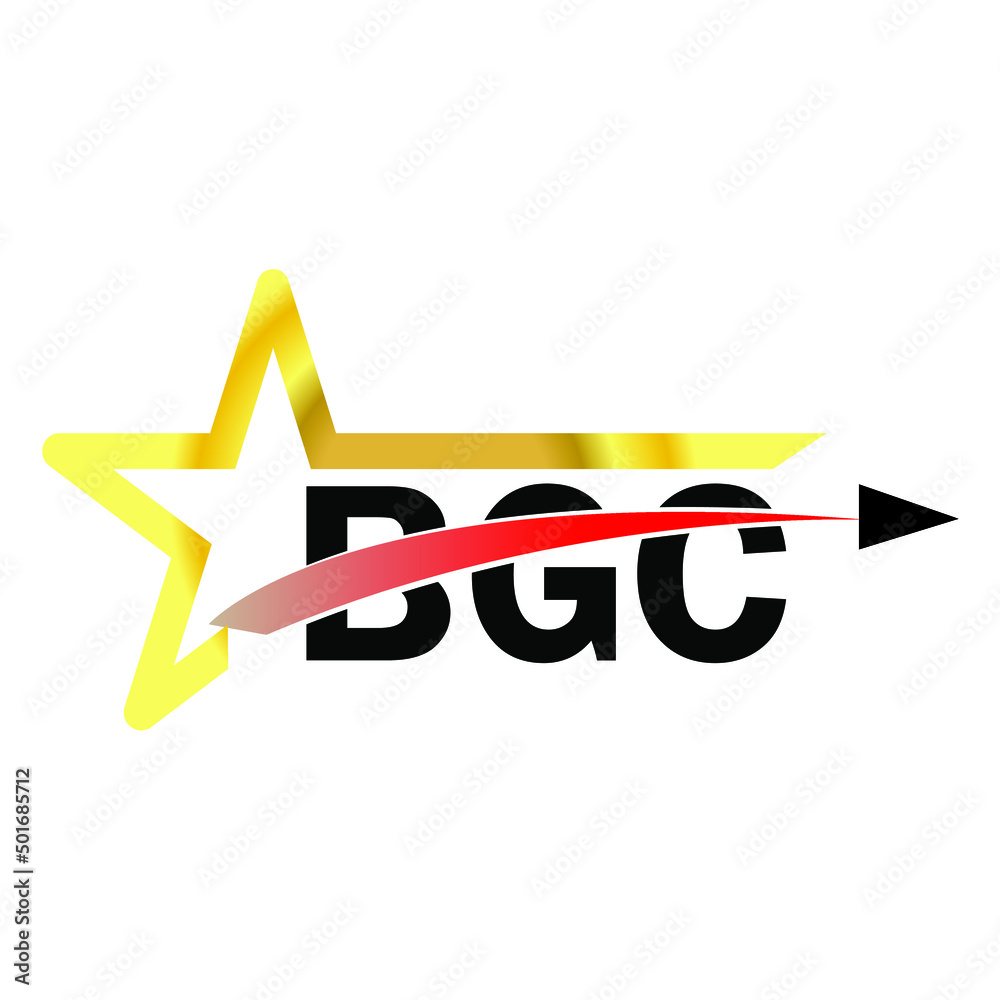 BGC letter logo design. BGC creative letter logo. simple and modern ...